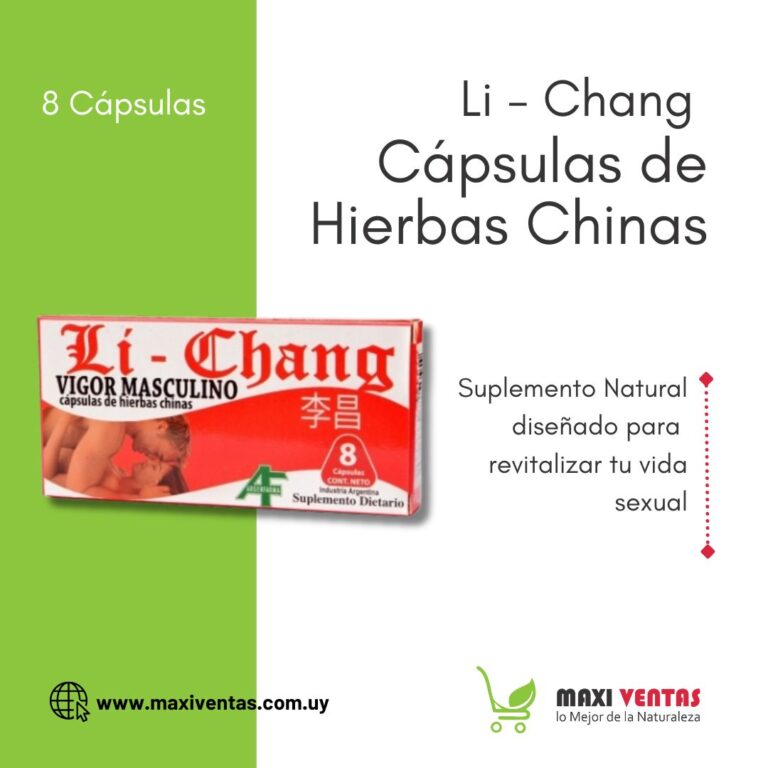 Li – Chang | Cápsulas de Hierbas Chinas | Vigor Masculino - Maxi Ventas ...
